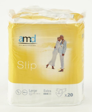 AMD Slip Large Extra 2550ml 110-160cm 20 (Packet 20) – Topcat Healthcare