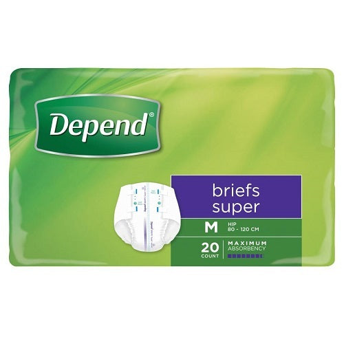 DEPEND® Brief Super (Packet 20) – Topcat Healthcare