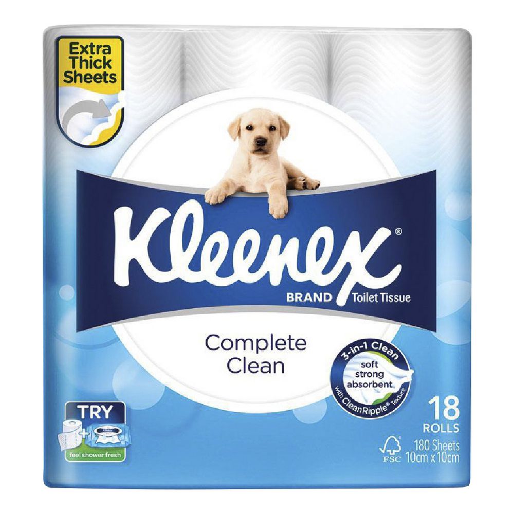 KLEENEX WHITE 18 PACK – Topcat Healthcare