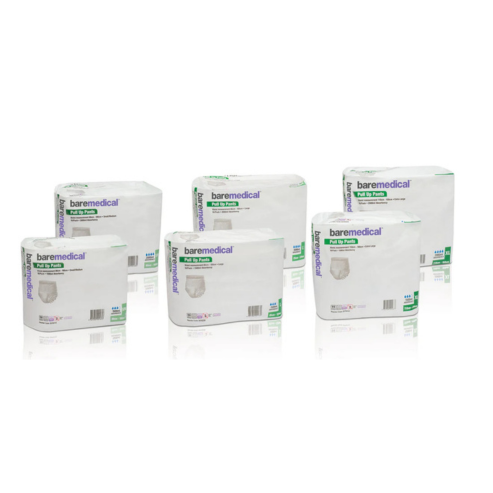 BareMed PULL-UP PANT SML/MED 1500ML 80-100CM (Box 10) – Topcat Healthcare