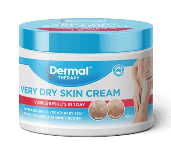 Dermal Therapy Very Dry Skin Cream 250g Tub – Topcat Healthcare