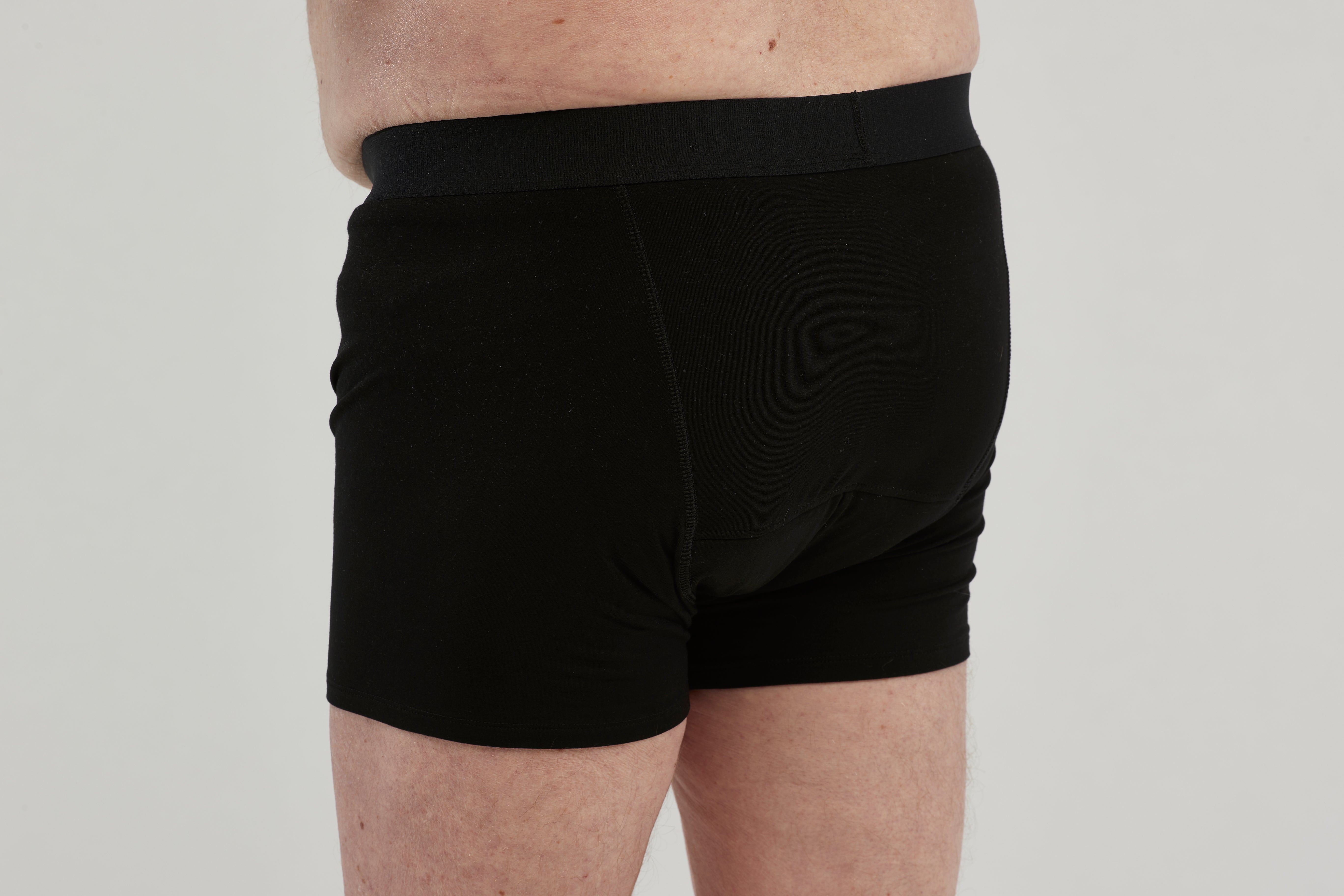 Staydry Mens Continence Trunk - Black 400ml – Topcat Healthcare