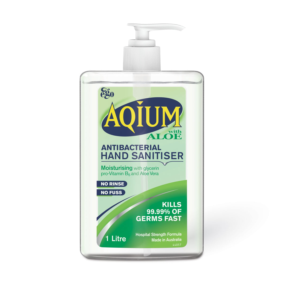 Aqium Hand Sanitiser Aloe 1L – Topcat Healthcare